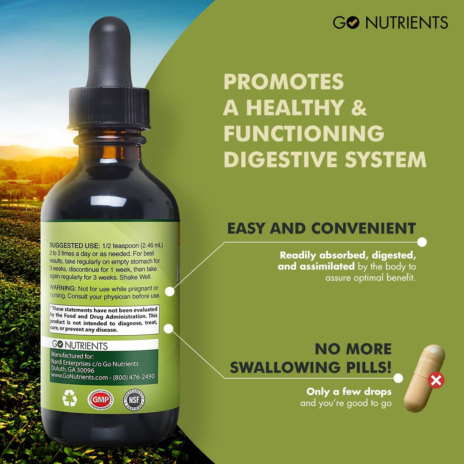 Intestinal Edge™ - Natural Parasite Cleanse Supplement – Go Nutrients