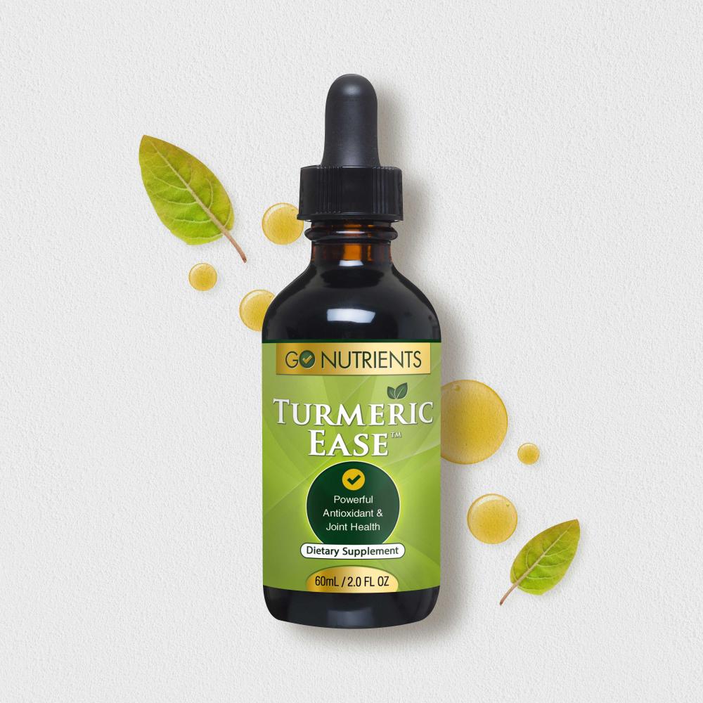 Turmeric Ease™ | Liquid Curcumin Supplement with Ginger & Black Pepper ...